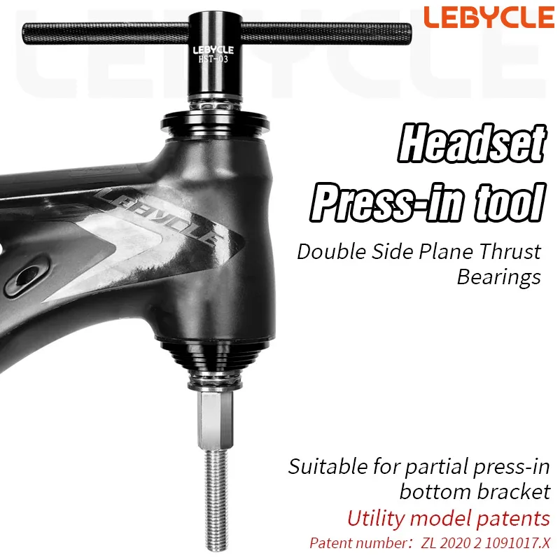 LEBYCLE MTB Road Bicycle Headset Press-In Tool Cycling Bike Headset ...