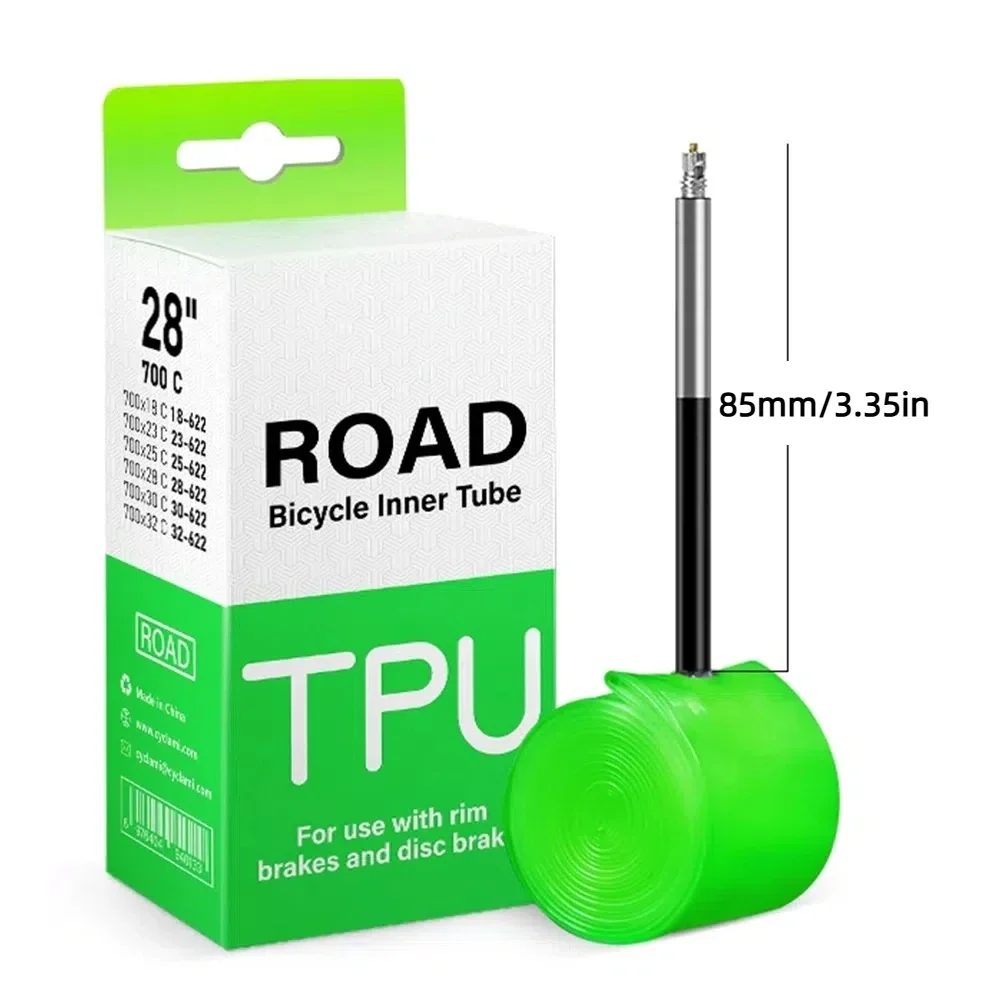 700C 700 X 18 23 25 28 30 32 CYCLAMI Bike TPU Inner Tube 45mm/65mm/85mm ...