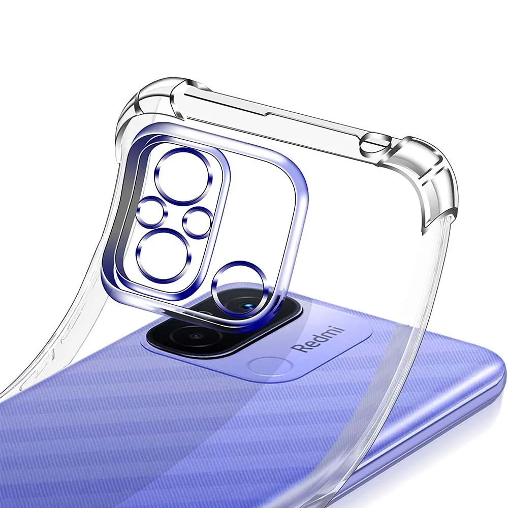 Shockproof-Clear-Soft-Case-For-Xiaomi-Redmi-12C-Silicone-Back-Cover-for ...