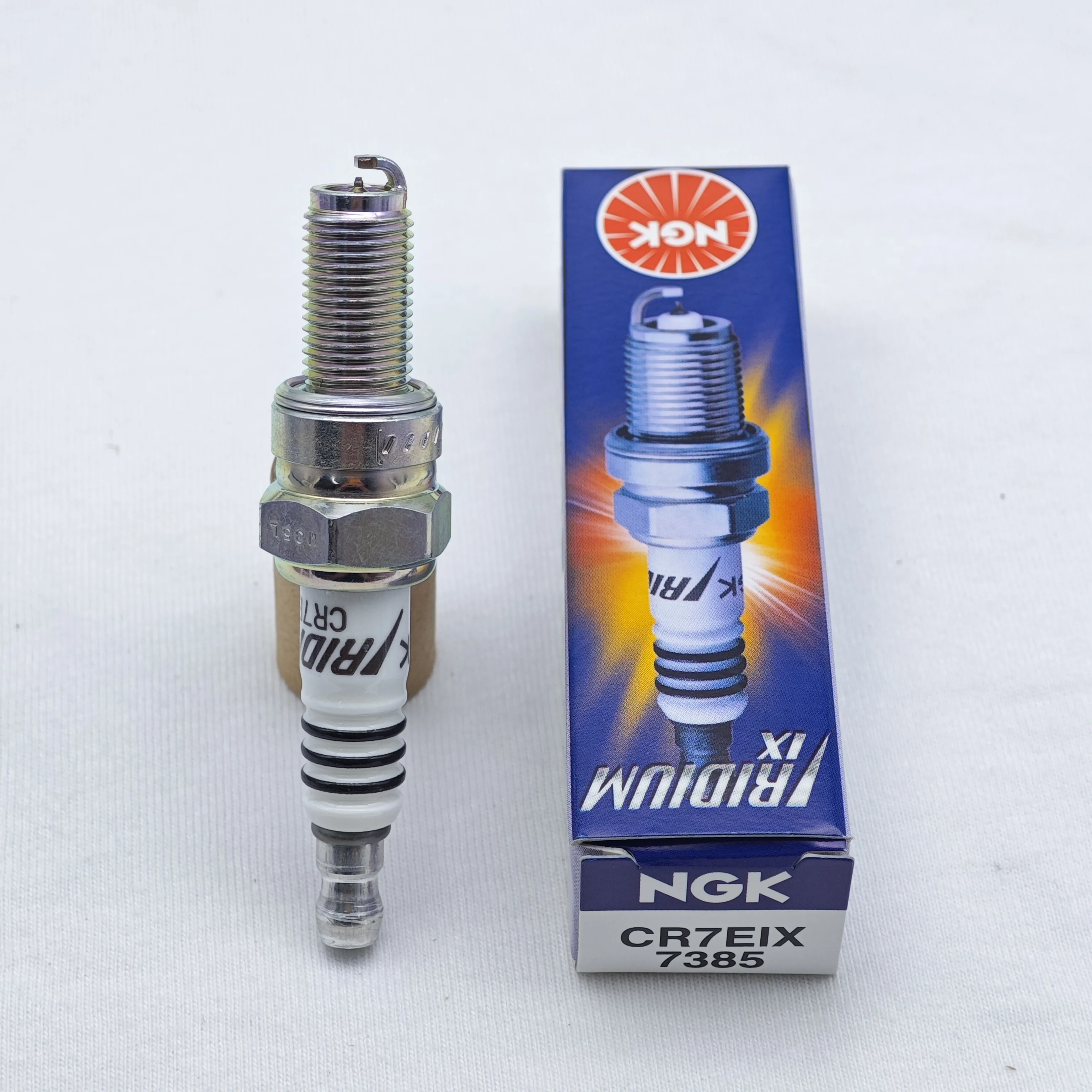 1pcs-Original-Motorcycle-NGK-Iridium-Spark-Plug-CR7EIX-7385-Upgrade ...