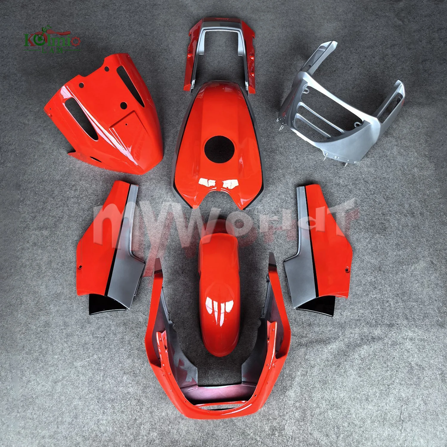 Motocicleta-de-pl-stico-Shell-Fairing-Kit-conjunto-de-pain-is-carro ...