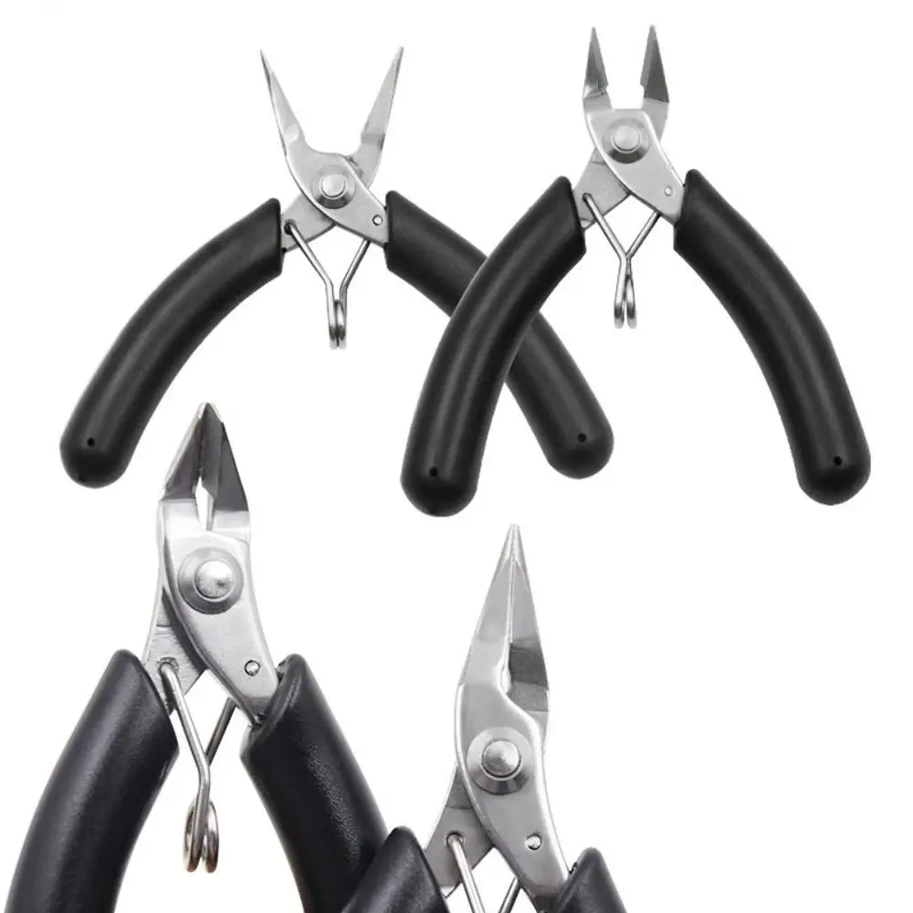 Jewelry-Pliers-Straight-Long-Nose-Nippers-Stainless-Steel-Toothless ...