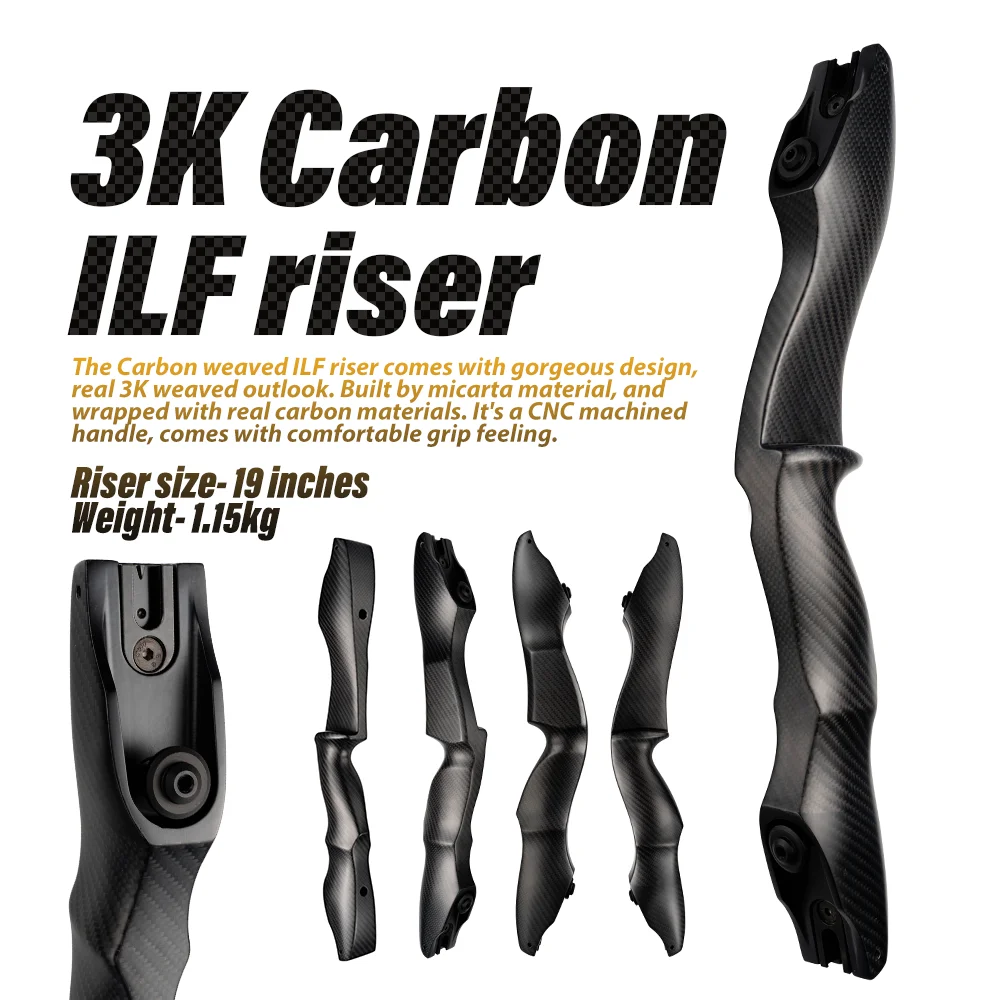 Riser-recurve-ILF-en-carbone-de-19-pouces-avec-perspectives-de ...