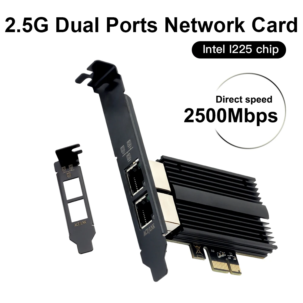 Dual-Port-2-5G-PCIe-to-RJ45-Adapter-Intel-I226-Chipset-2500-1000 ...