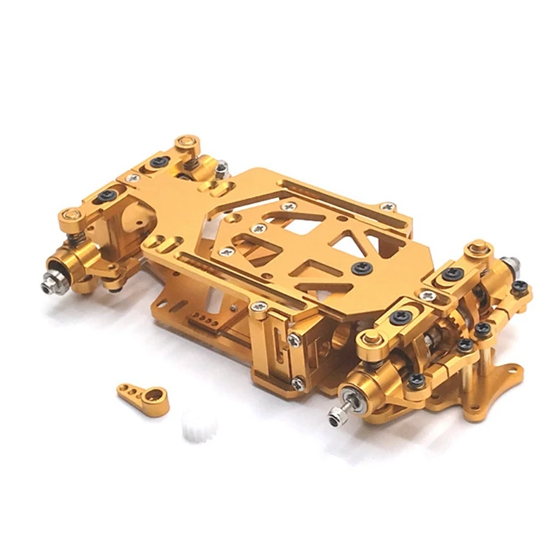 RC01 1/28 Scale RWD RC Drift Car Wheelbase Adjustable Metal Chassis ...