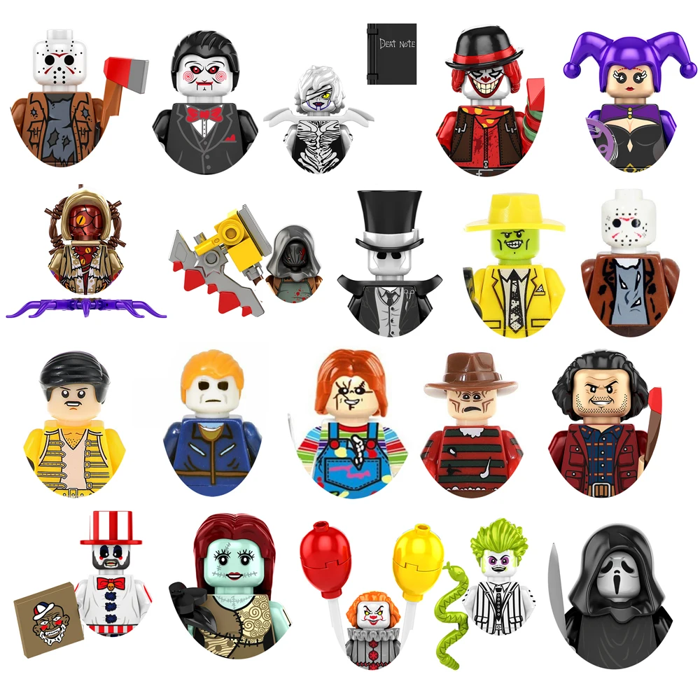 New-Halloween-KF6173-Billy-Jason-Voorhees-Scream-Killer-Scary-Building ...