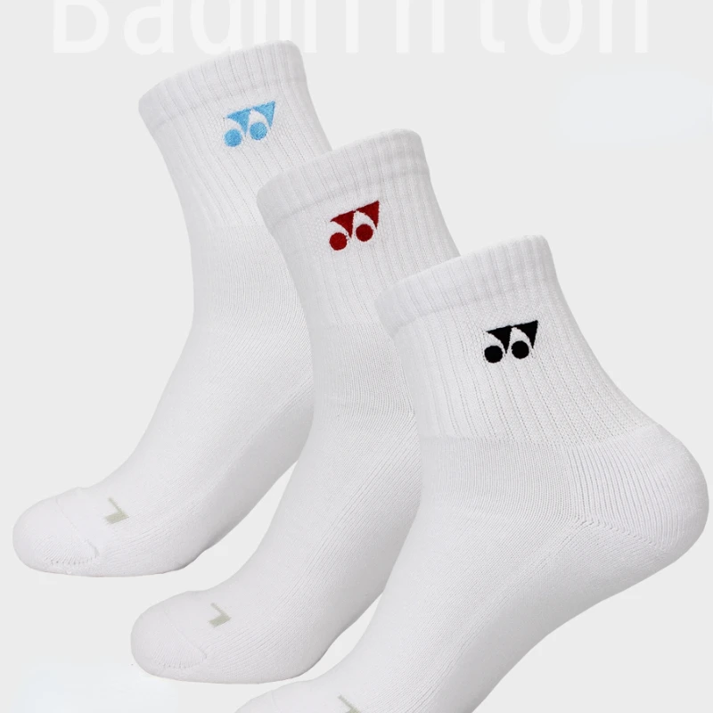 original-3-pairs-of-brand-badminton-sock-sport-socksTowel-bottom ...
