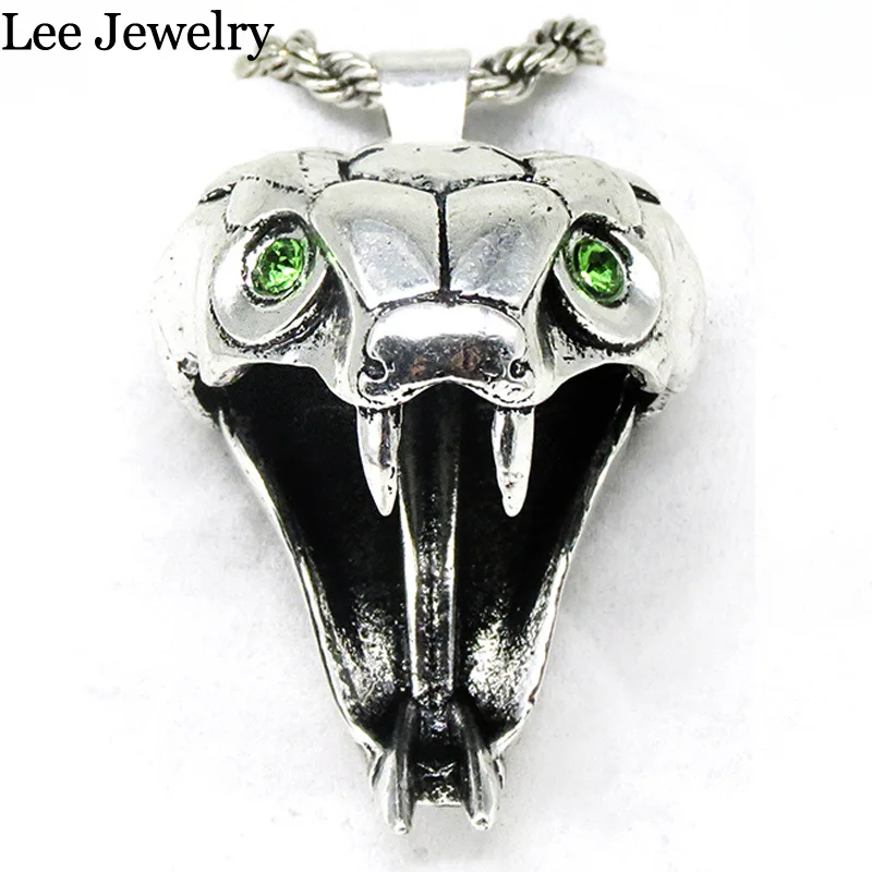 Viper-Pendant-Necklace-Wizard-School-Cosplay-Monster-Light-Green ...