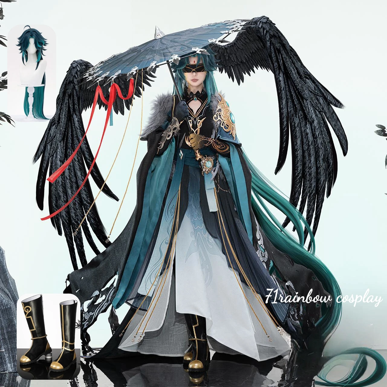 Xiao-Juego-de-Cosplay-Genshin-Impact-Xiao-Doujin-traje-de-piel ...