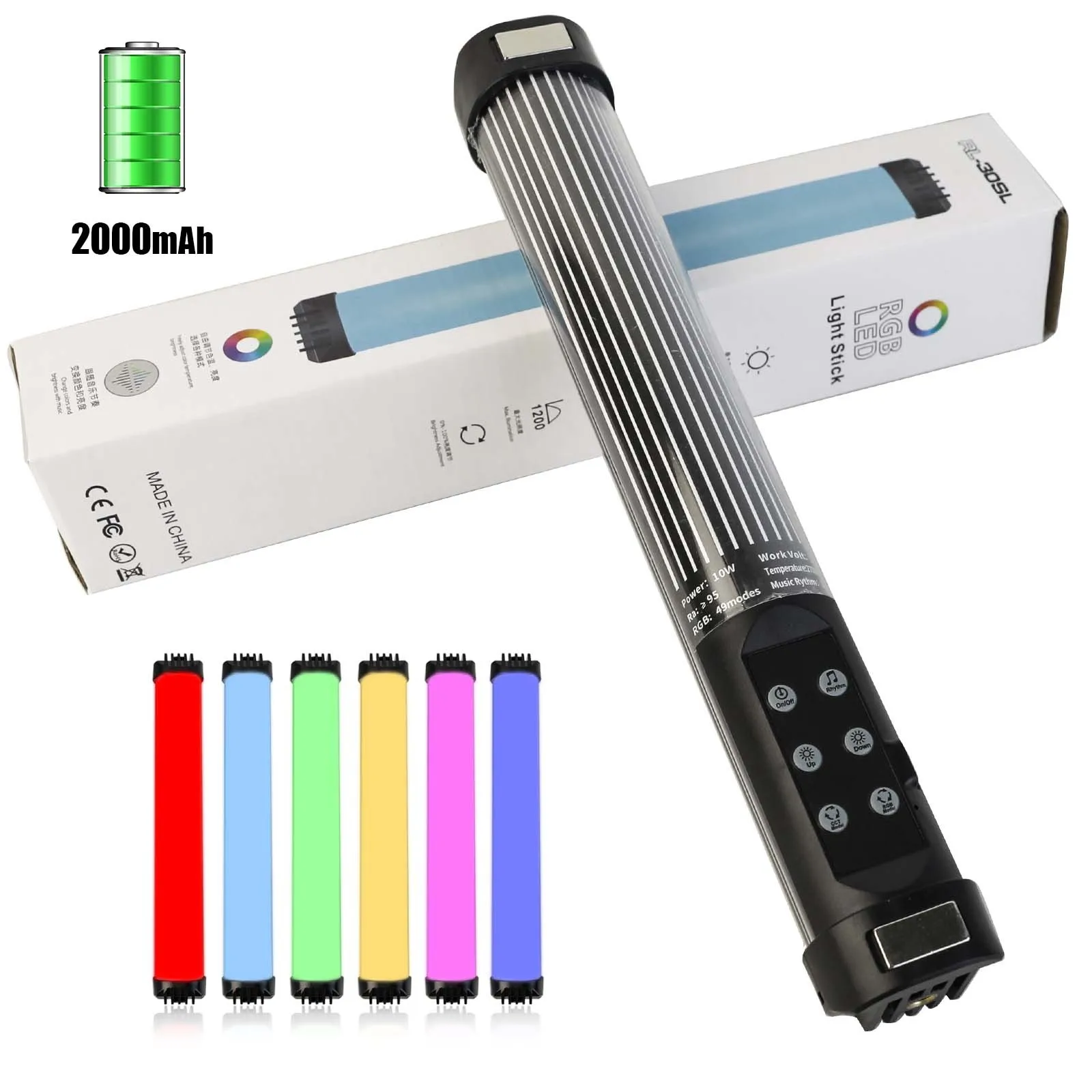 Mini-Handheld-LED-RGB-Light-Stick-Magnet-Photographic-Lighting-2700 ...