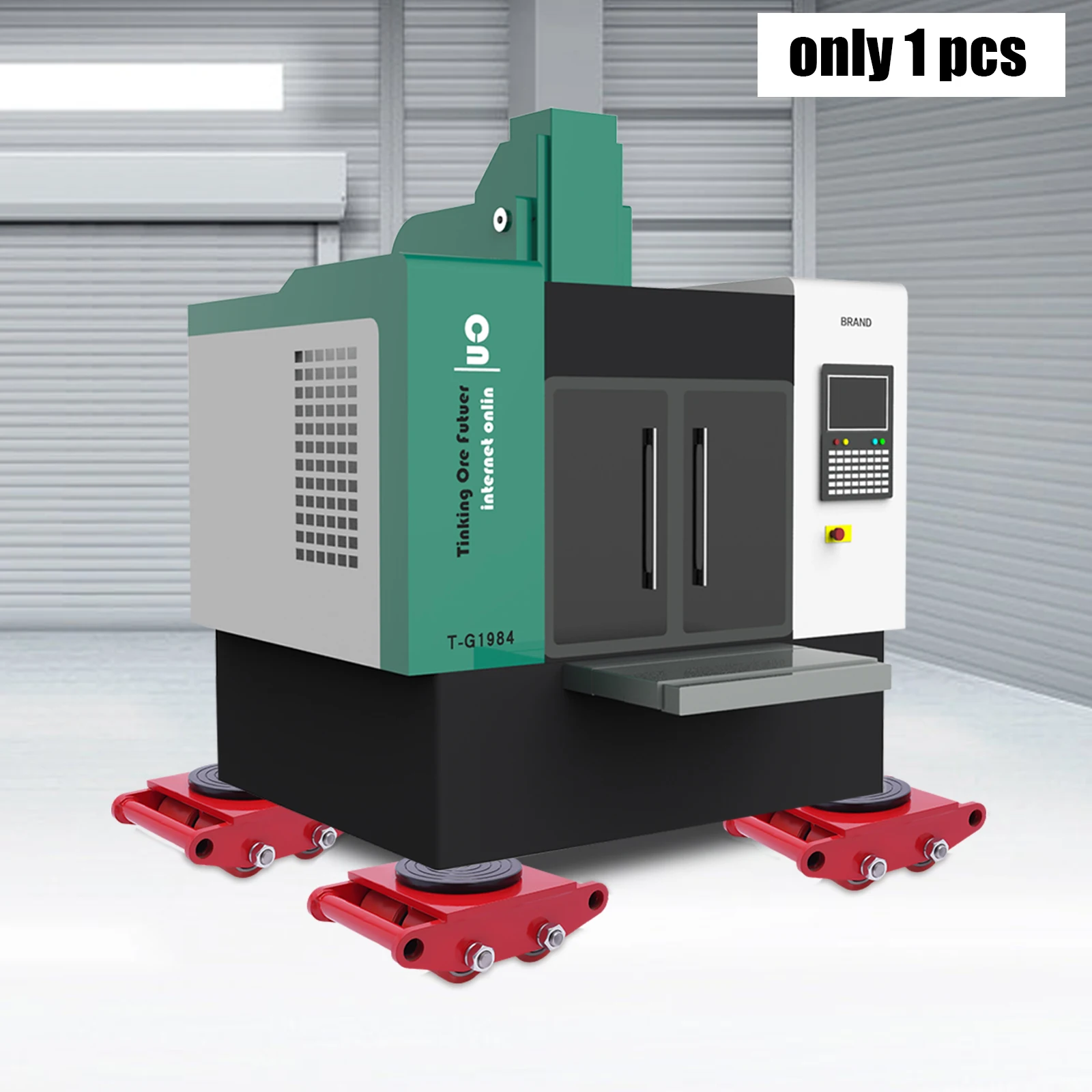 13200lbs-6t-Dolly-Skate-Roller-Industrie-Maschinen-Mover-Mit-360-Dreh ...