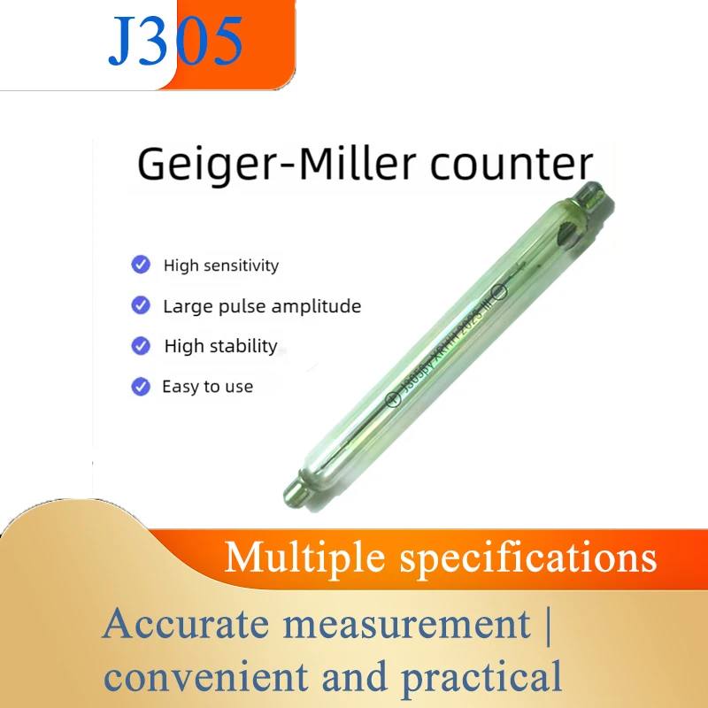 J305-High-Sensitivity-Glass-Geiger-Counter-Tube-Kit-GM-Tube-Nuclear ...