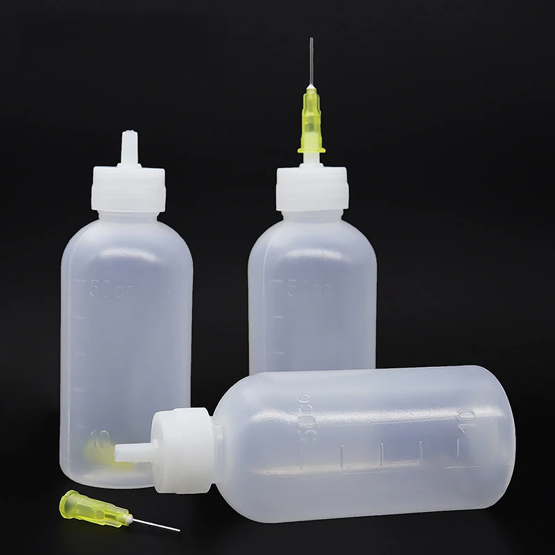50ml-Transparent-Polyethylene-Needle-Dispenser-Dispensing-Bottle-for ...