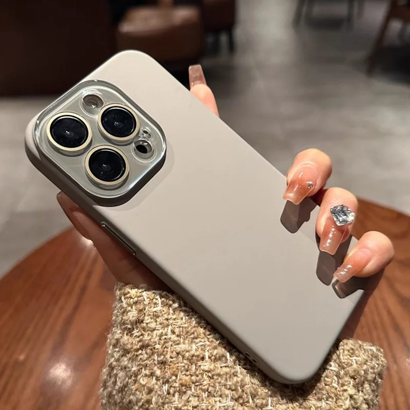 Natural-titanium-phone-case-for-iphone-15-14-13-12-11-pro-max-plus-hard ...