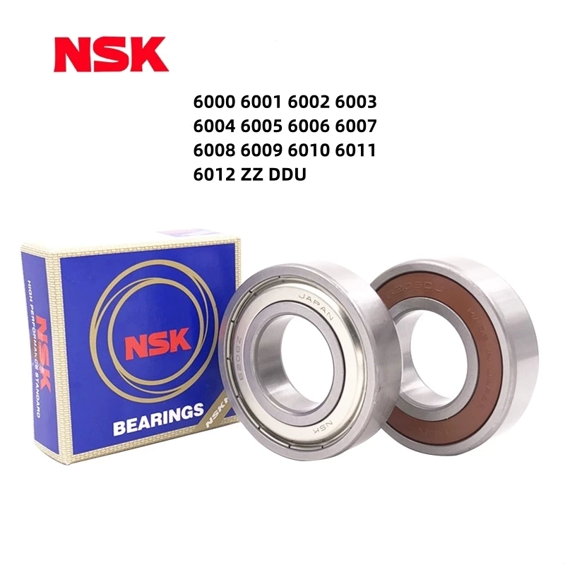 Deep groove ball bearing NSK High speed 6000，6001，6002,6003,6004,6005，6006, 6007, 6008, 6009 ...