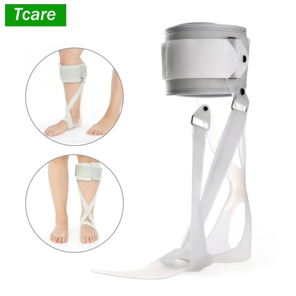 Tcare AFO Drop Foot Ankle Orthosis Support Feet Splint Stroke Valgus ...