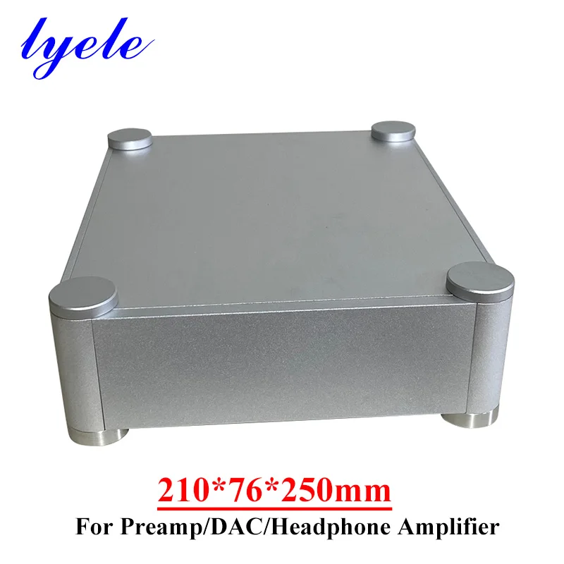 210*76*250mm All-aluminum Preamplifier Chassis DAC Amp Chassis Diy ...
