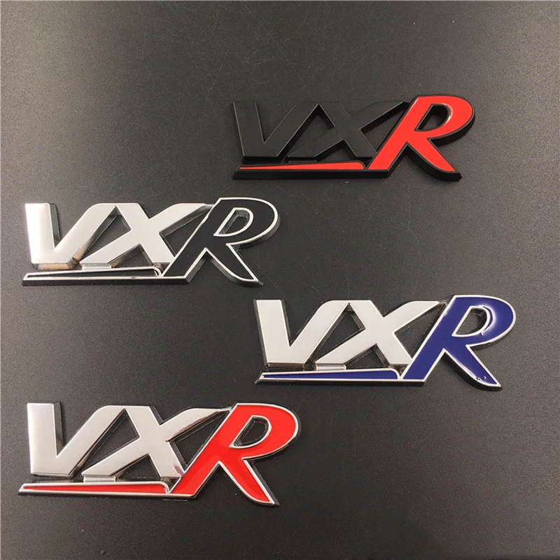 1pcs 3d Vxr Racing Zinc Alloy Car Sticker Rear Body Tailgate Adhesive ...