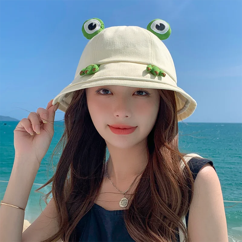 Funny-frog-Fishing-Hunting-Cap-Bucket-Hat-Kebab-Harajuku-Cotton ...