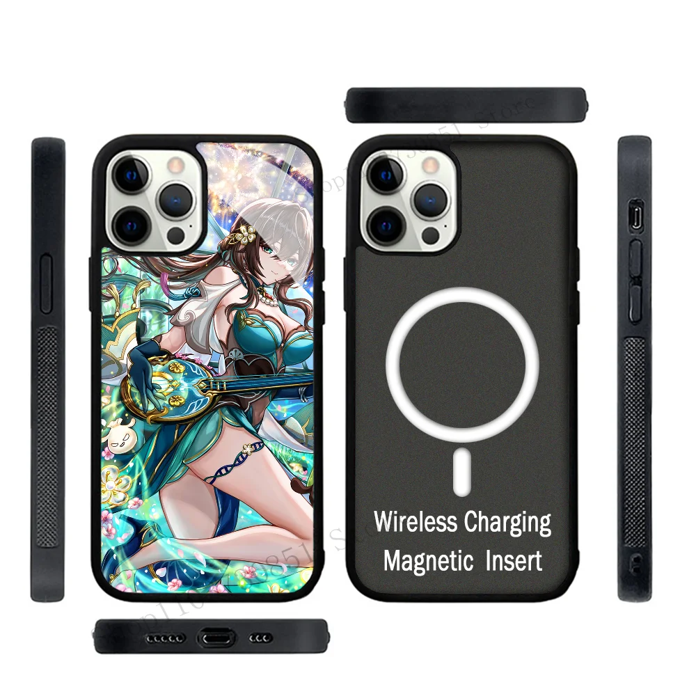 Game-Honkai-Star-Rail-Ruan-Mei-Phone-Case-Strong-Magnetic-For-IPhone-15 ...