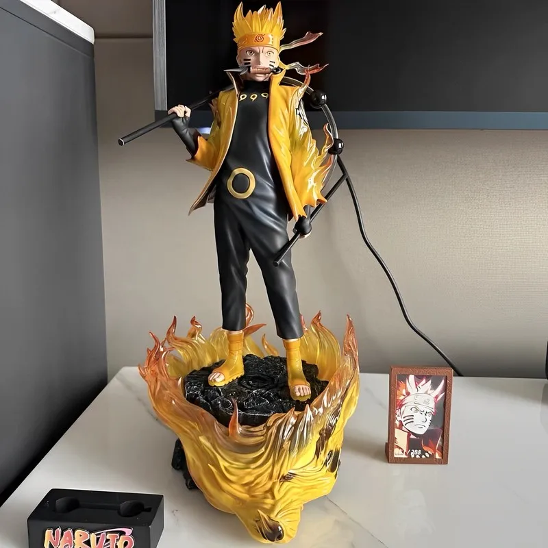 Cw Naruto 1/6 40cm Ratio Naruto Statue Gk Model Pu Resin High quality ...