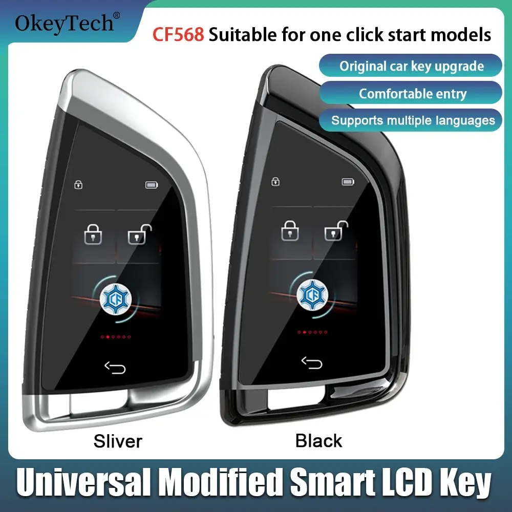 OkeyTech-CF568-Universal-Modified-LCD-Key-Remote-Smart-Keyless-Entry ...