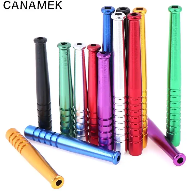 Tubo de humo de aleación de aluminio Multicolor, 3 piezas, portátil ...