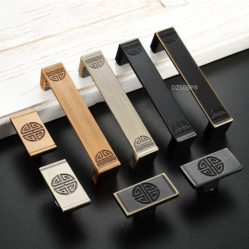 Retro-Chinese-Simple-Handle-Antique-Knobs-and-Pulls-Furniture-Wardrobe ...