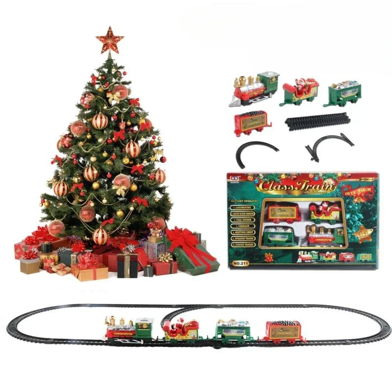 Natal-Train-Track-Toys-for-Children-Decora-o-do-lar-Acess-rios-de ...