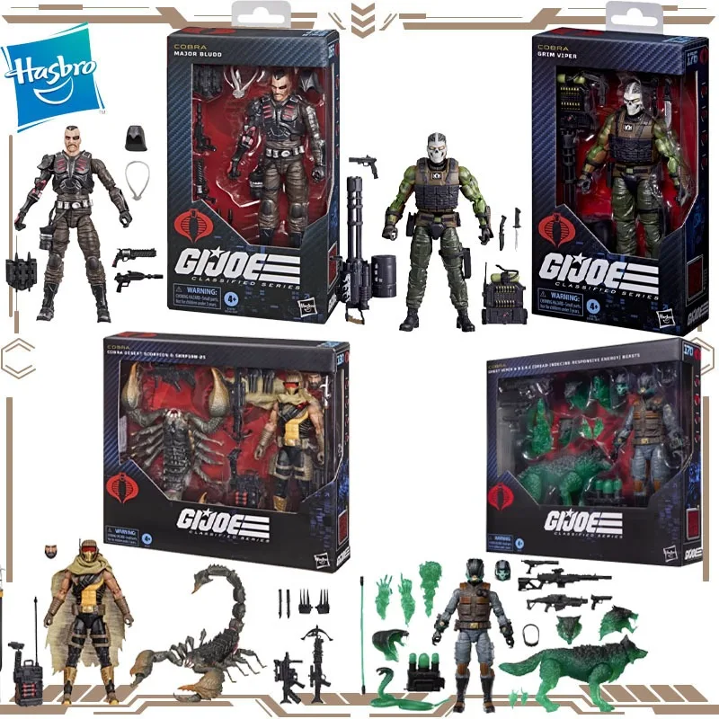 Hasbro Original G.I. Joe Cobra Major Bludd Grim Viper Action Figure ...