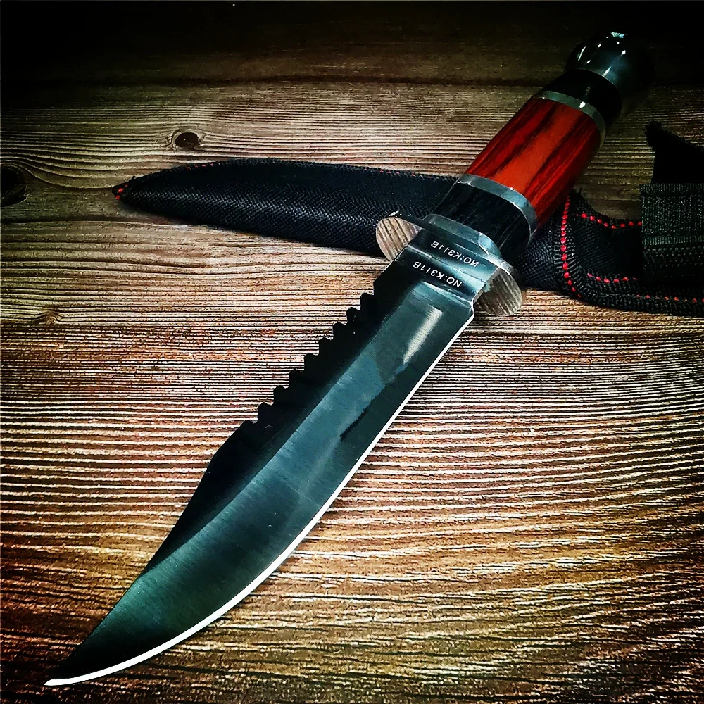 27CM-Multi-function-Knife-Stainless-Steel-Hunting-Knife-Outdoor ...