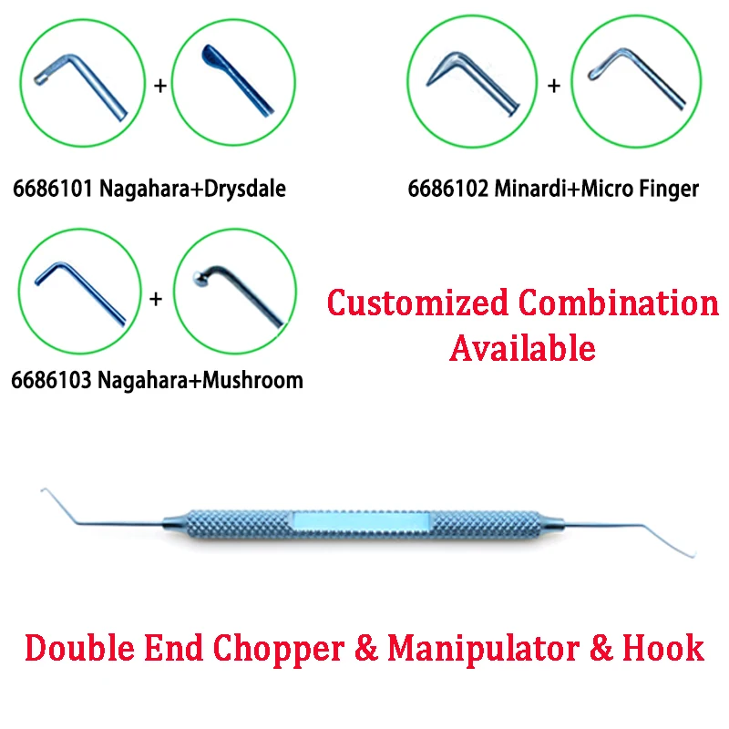 Phaco Chopper Left Hand Chopper Nagahara Chopper Seibel Chopper Rosen ...