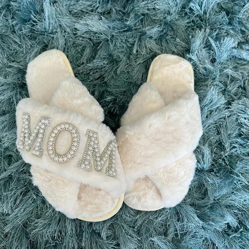 Mom Slippers destination wedding mother of the bride groom wife Push ...