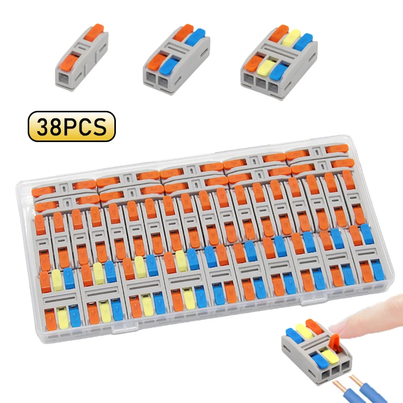 38pcs-boxed-Electrical-Lever-Wire-Connectors-1-in-1-out-2-in-2-out-3-in.jpg