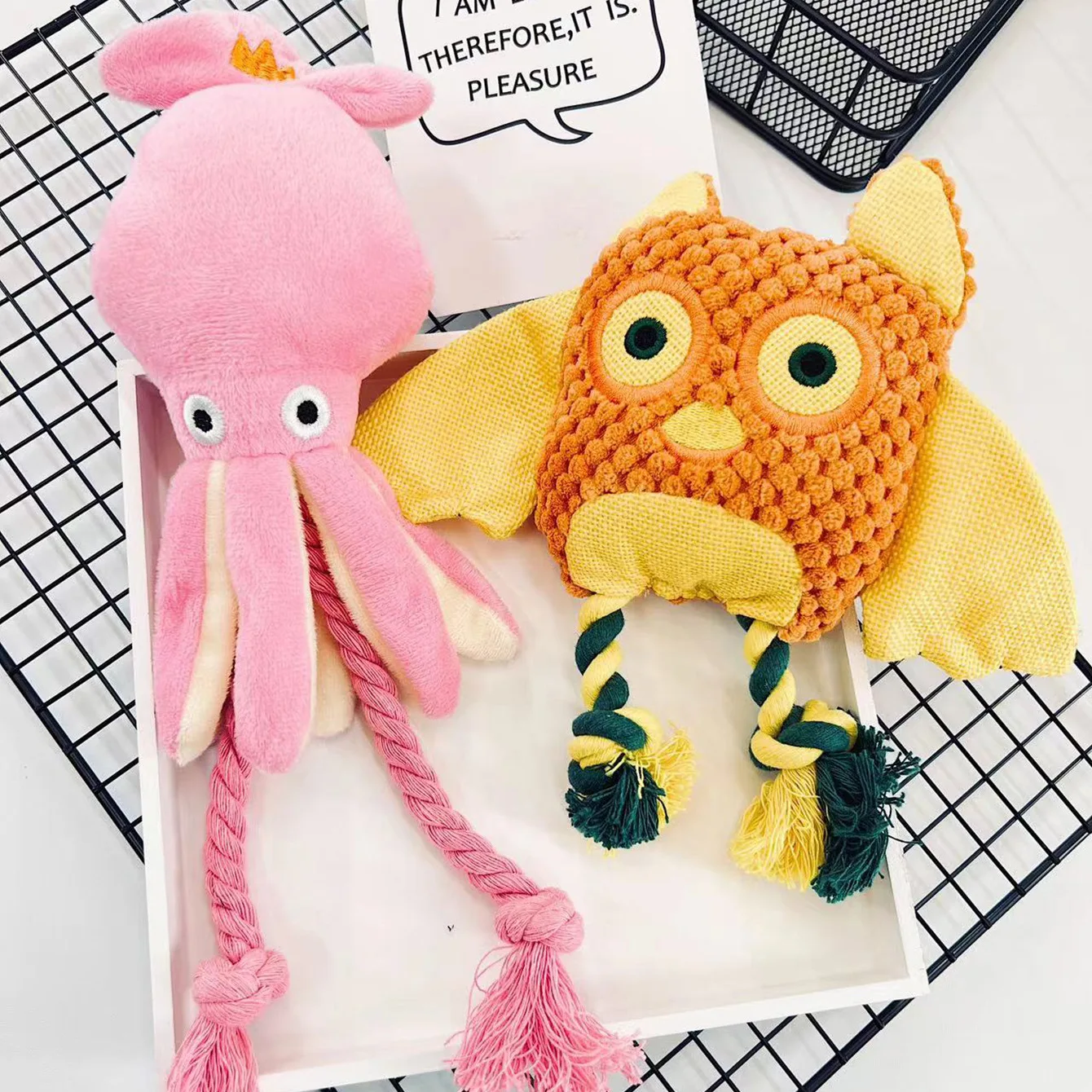 Pet-Plush-Toy-for-Cats-and-Dogs-Corn-Kernel-Plush-Sounding-Dog-Toy ...