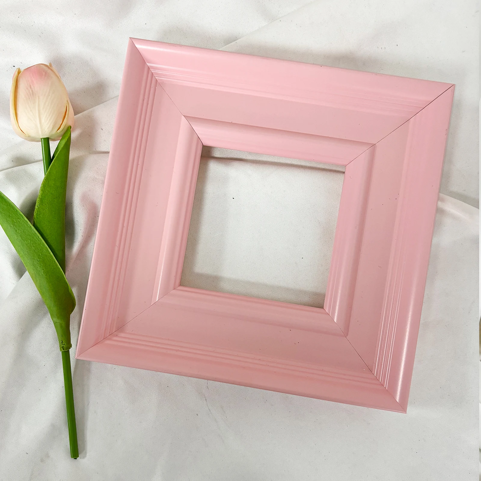 Simple-Solid-Wood-Picture-Frame-Pink-American-Picture-Frame-Wall ...