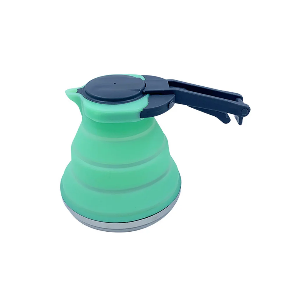Creative Portable Silicone Kettle Outdoor Silica Gel Folding Coffee ...