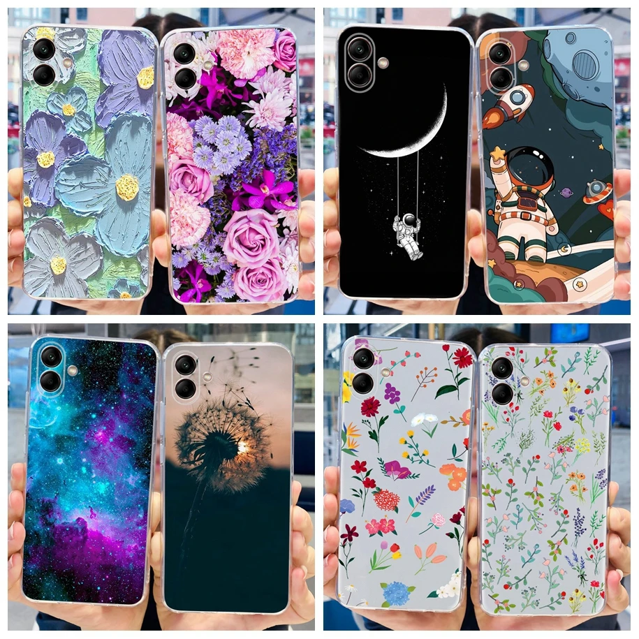 For-Samsung-A04-Case-2022-Shockproof-Cover-Transparent-TPU-Soft-Funda ...