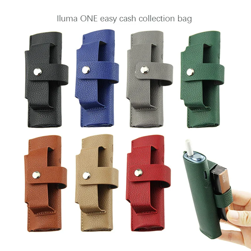 For-IQOS-ILUMA-ONE-Case-Leather-Shell-with-Holder-For-Terea-Suitable ...