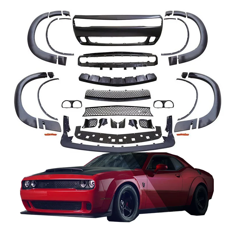 Cubierta-de-parachoques-delantero-para-Dodge-Challenger-Hellcat-Fender ...