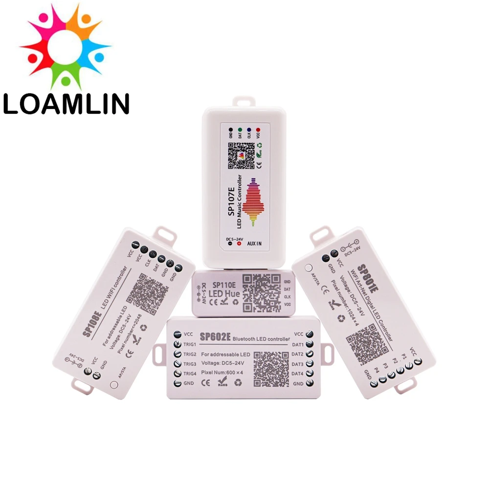 Ws2812b Ws2811 Led Strip Light Bluetooth Music Wifi Pixels Controller
