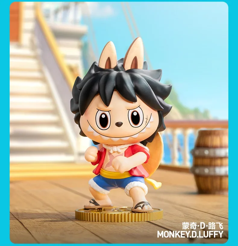 New Genuine Blind Box The Monsters Labubu Series Figurine Labubu ...
