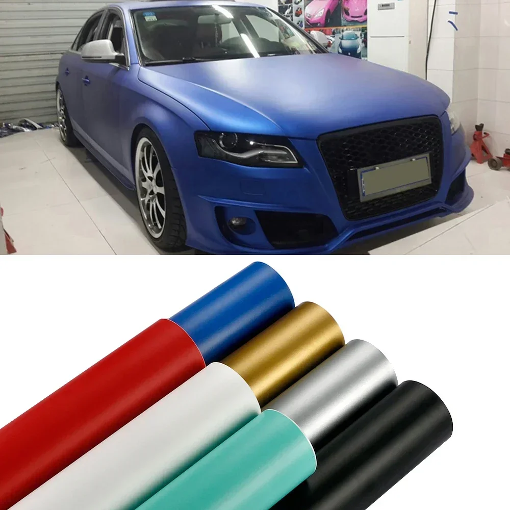 200-600cm-50cm-Car-Matt-Vinyl-Wrap-Panel-Dashboard-Door-Lift-Internal ...