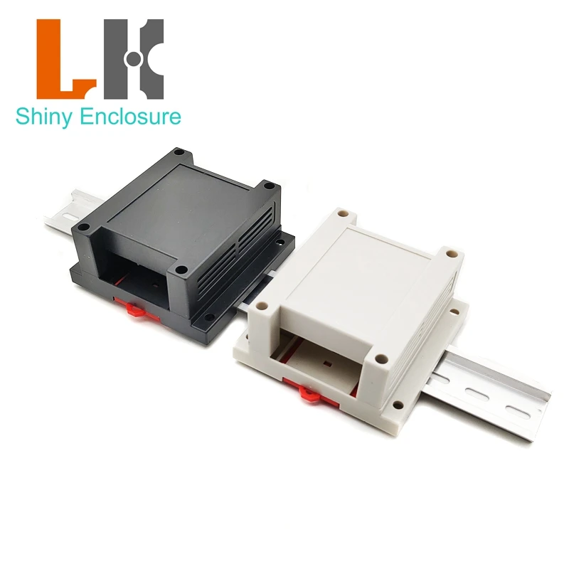 LK-PLC32-Small-Industrial-Plc-Din-Rail-Enclosure-Plastic-Control-Box ...