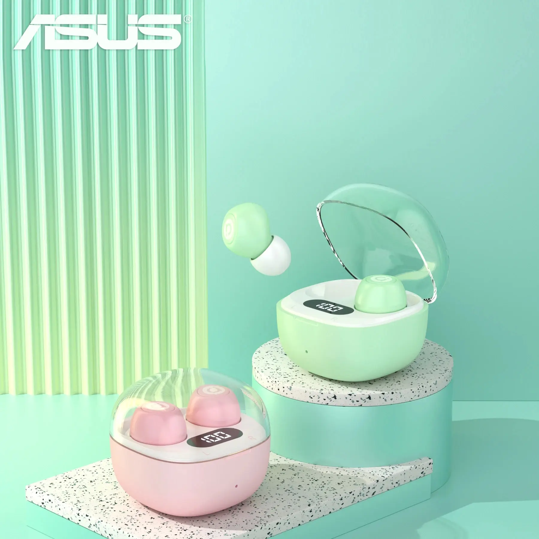 Asus-101-True-Wireless-Bluetooth-Connection-New-In-ear-High-Quality ...