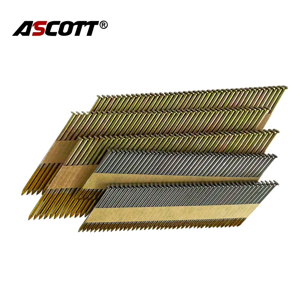 34-Degree-Framing-Nails-Offset-Round-Head-Hot-Dipped-Galvanized-Paper ...