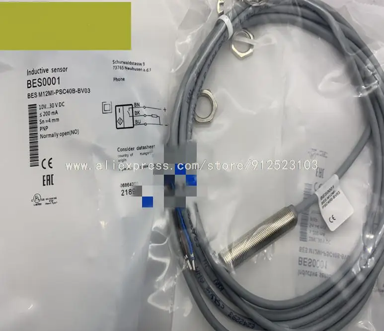 BES-M12MI-PSC40B-BV02-BV03-BV05-PNP-NO-Proximity-Switch-Sensor-Balluff ...