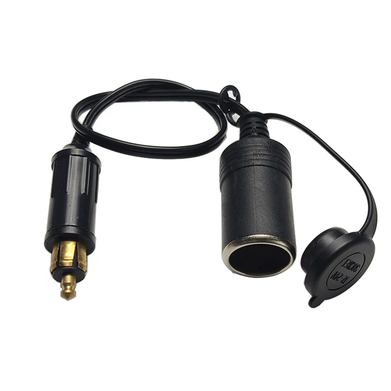 Enchufe-macho-Din-Hella-tipo-europeo-adaptador-de-encendedor-de-cigarrillos-conector-Universal ...