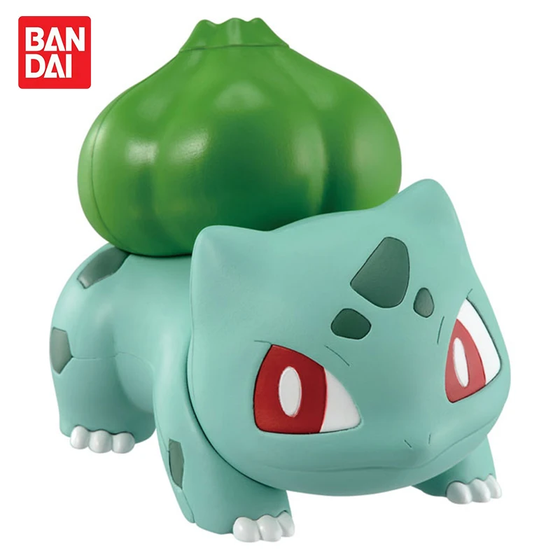 Original BANDAI Pokemon Assemble Bulbasaur Anime Figure Action Figures ...