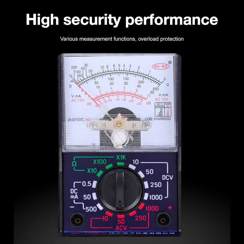 MF-110A-Multimeter-Portable-Electric-Analog-Multitester-Voltmeter ...